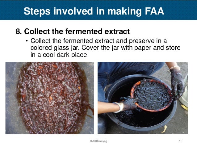 Organic Concoctions and Extracts