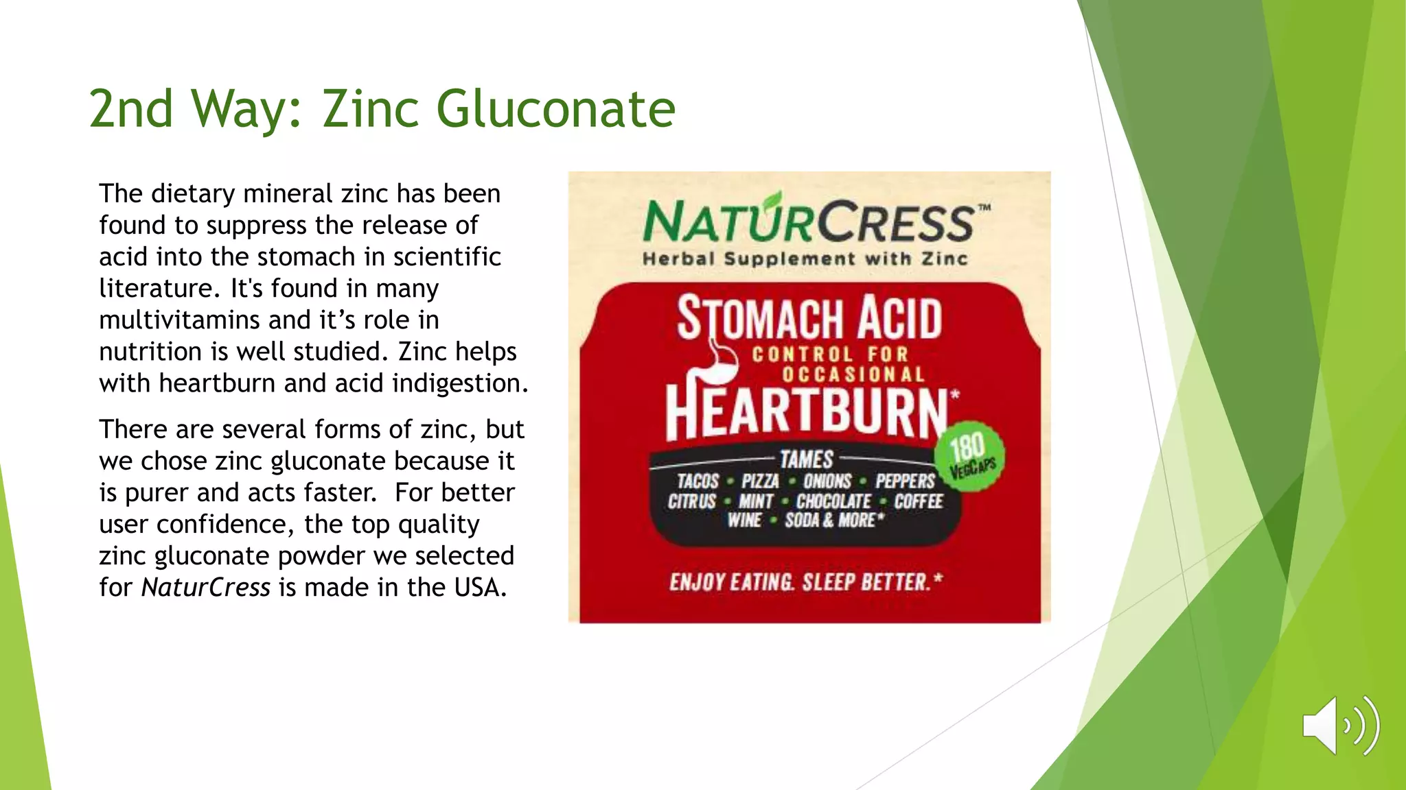 NaturCress Herbal Heartburn Supplement | PPTX