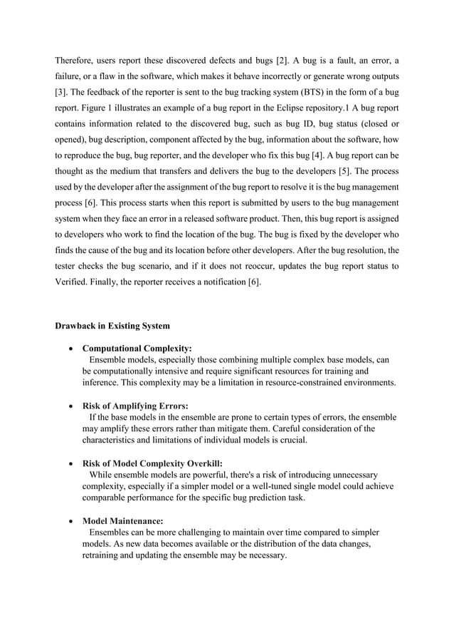 Nature Based Prediction Model Of Bug Reports Based On Ensemble Machine
