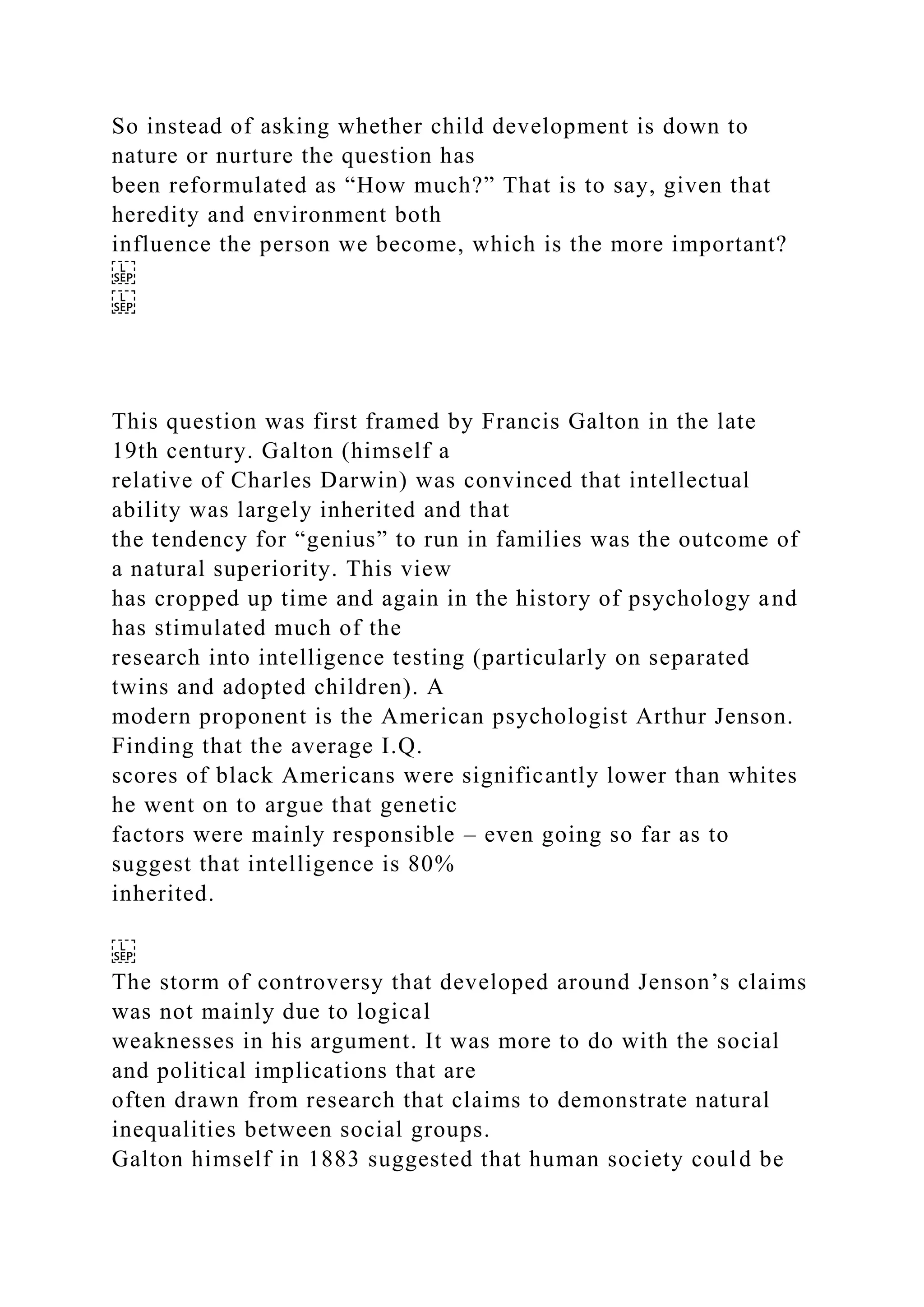 Nature-Nurture (Heredity vs environment) Backgro.docx