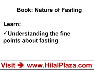 Nature of fasting | PPT