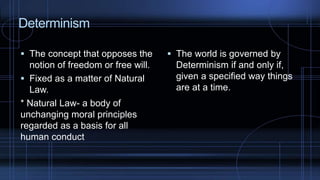 Nature of Human Freedom (Existentialism) | PPTX