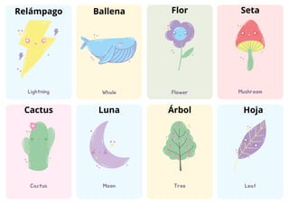 Nature - Spanish Vocabulary - Flashcards.pdf