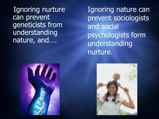 Nature V. Nurture | PPT