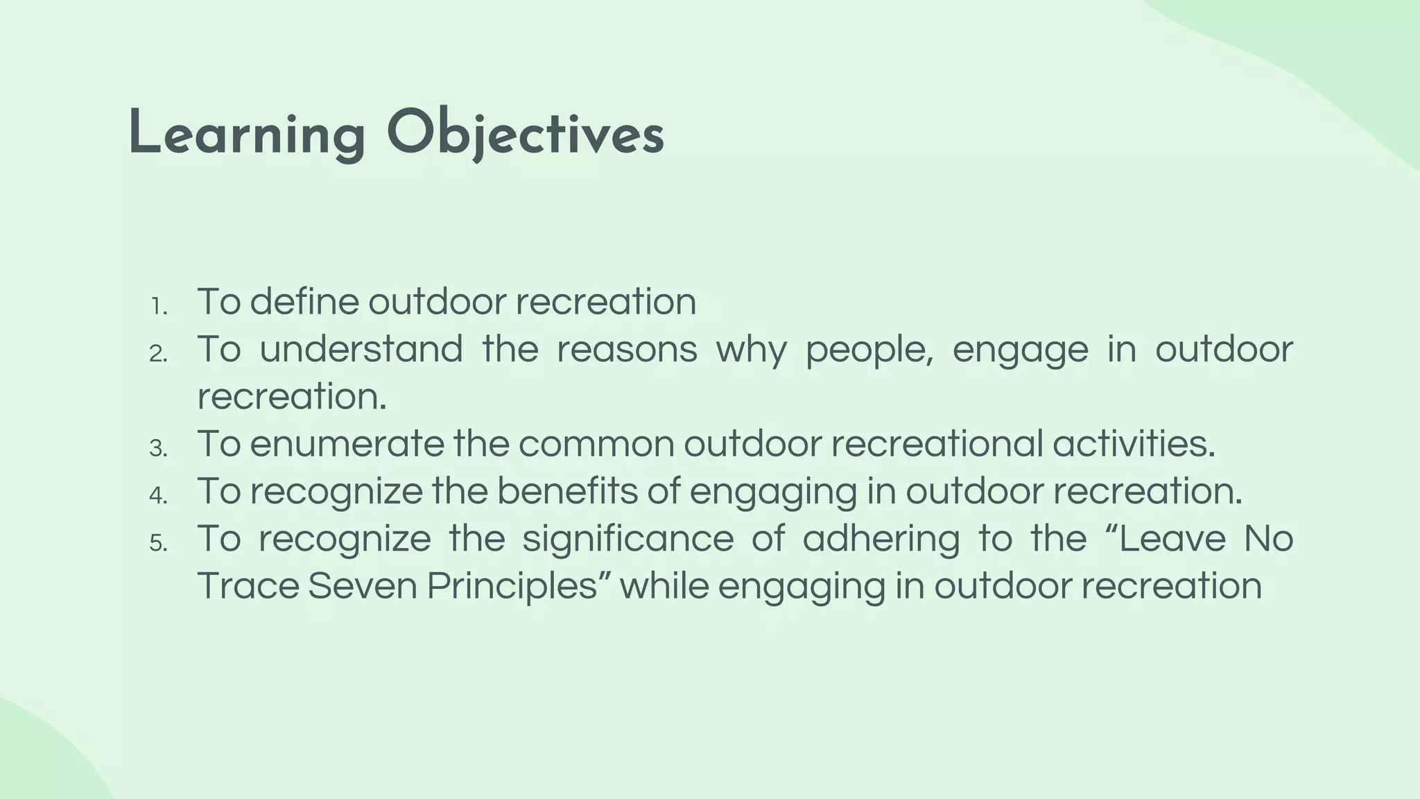 Nature and background of outdoor | PPTX