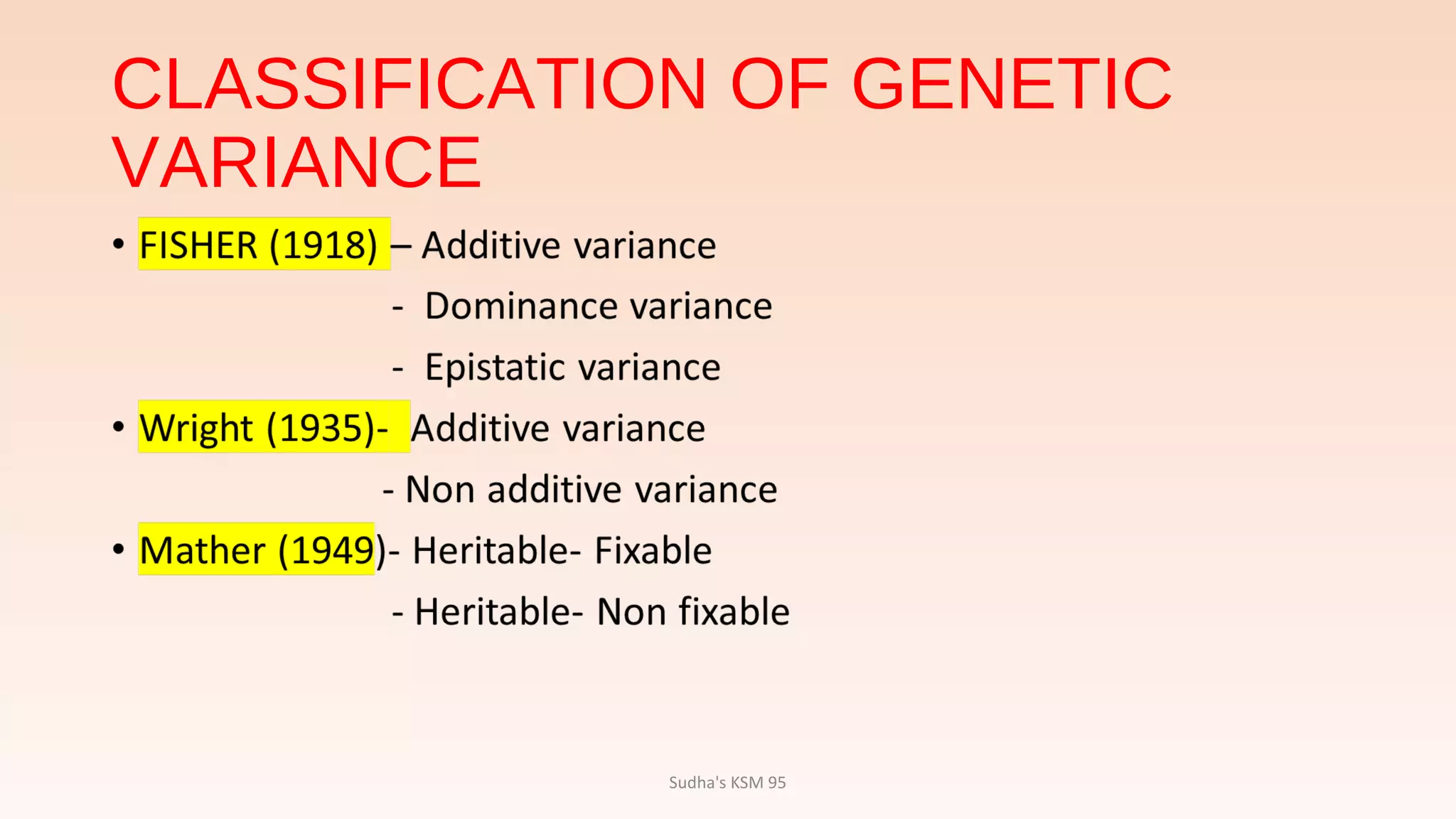 Nature and components of variability | PPT