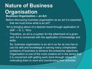 Nature and concepts of organisation | PPTX