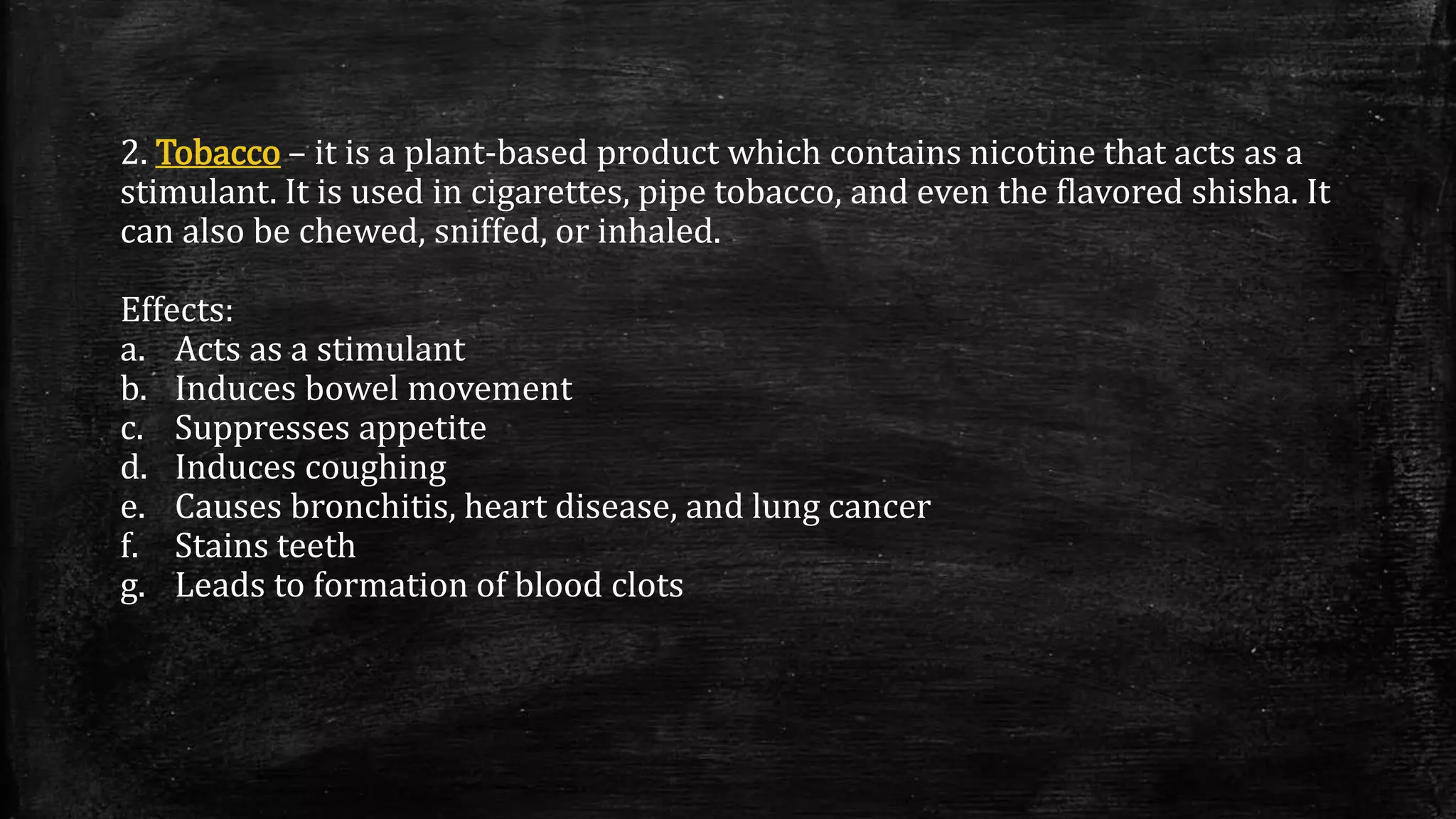 Nature and effects of gateway drugs | PPT