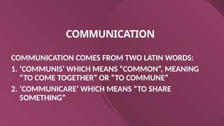 Nature and Elements of communication.pptx