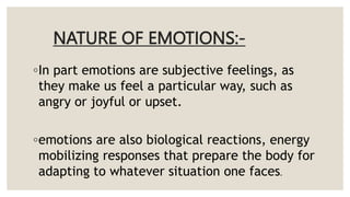 Nature and expression of emotion.pptx