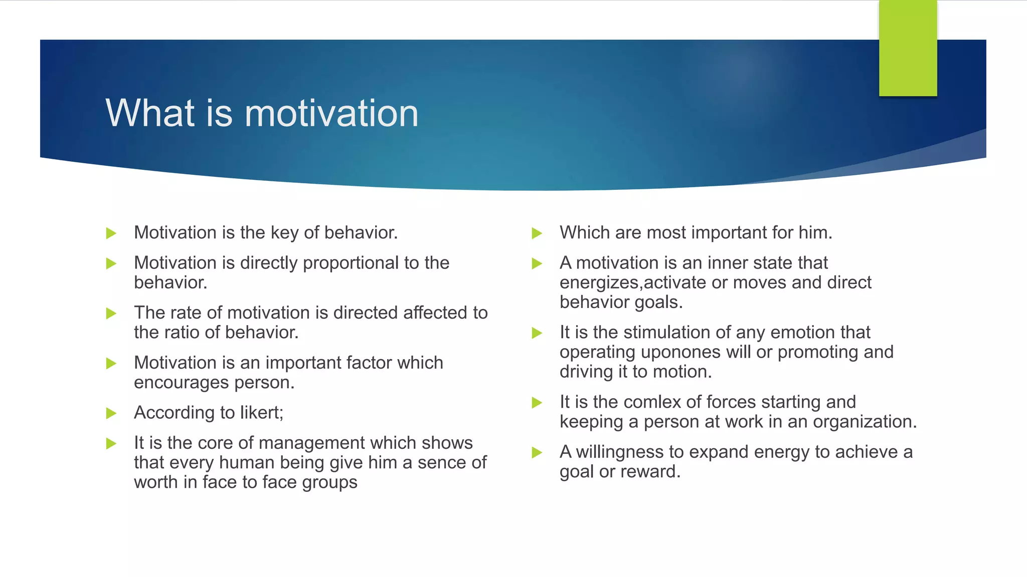 Nature and functions of motivation | PPTX