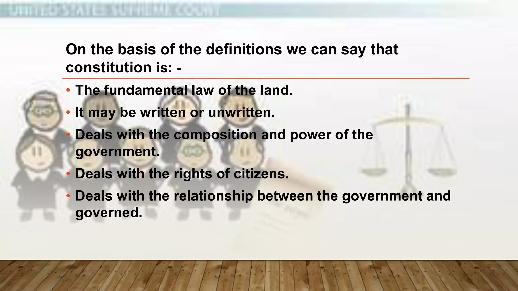 Nature and Importance of Indian Constitution | PPTX