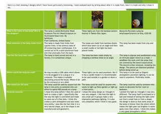 Nature and Man-Made Project Summary Powerpoint | PPTX