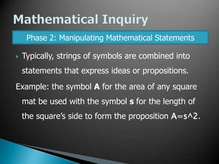 Nature and principles of teaching and learning math | PPTX