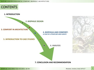Nature and Psychological Comfort: Biophilic Architecture | PDF