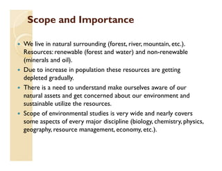 Nature and scope | PDF