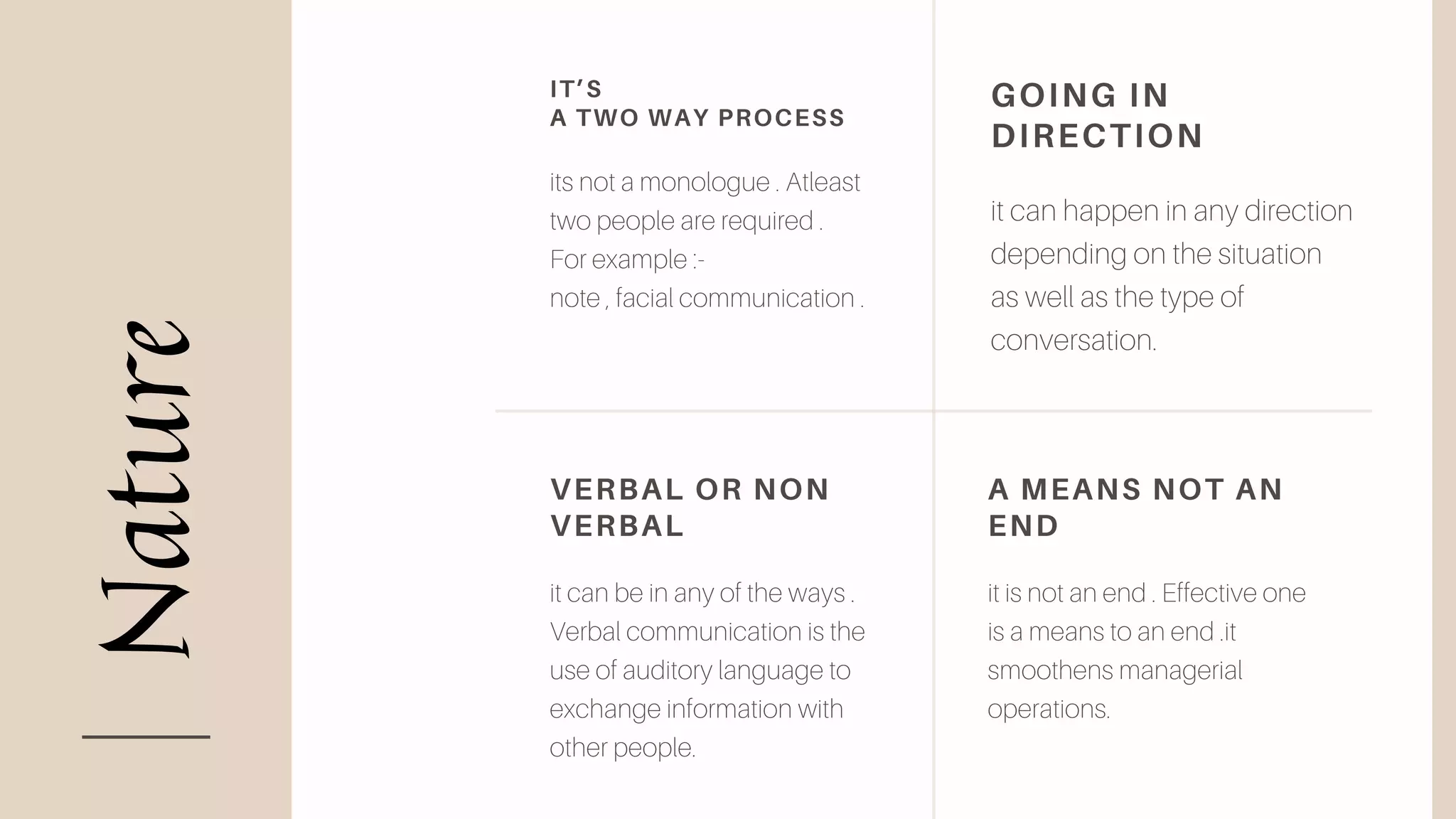 Nature and scope of communication | PDF
