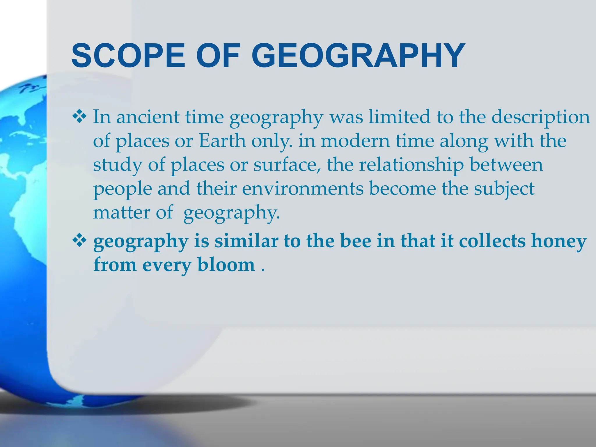 NATURE AND SCOPE OF GEOGRAPHY AND GEOGRAPHY AS.pptx