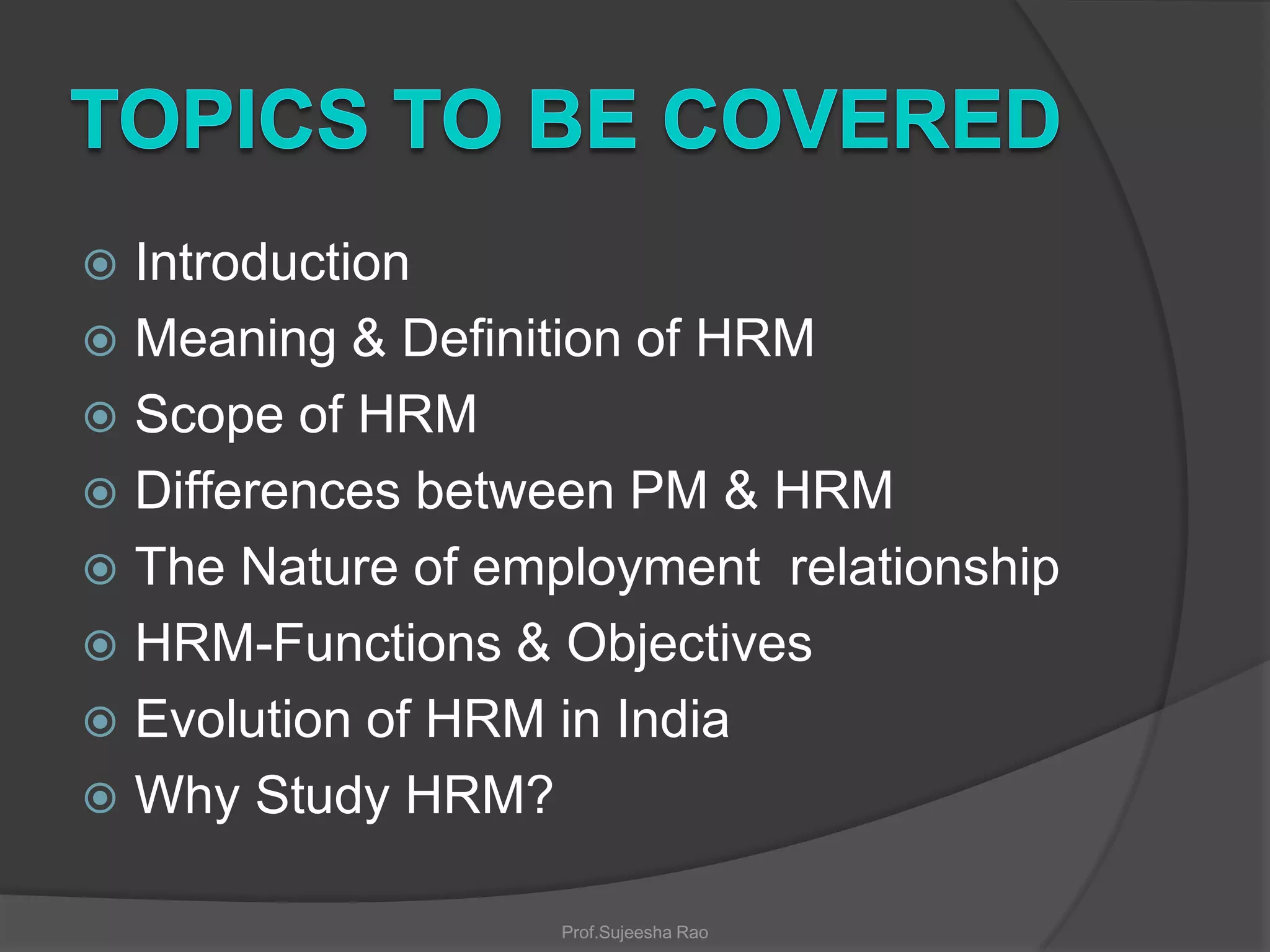 Nature and scope of hrm | PPT