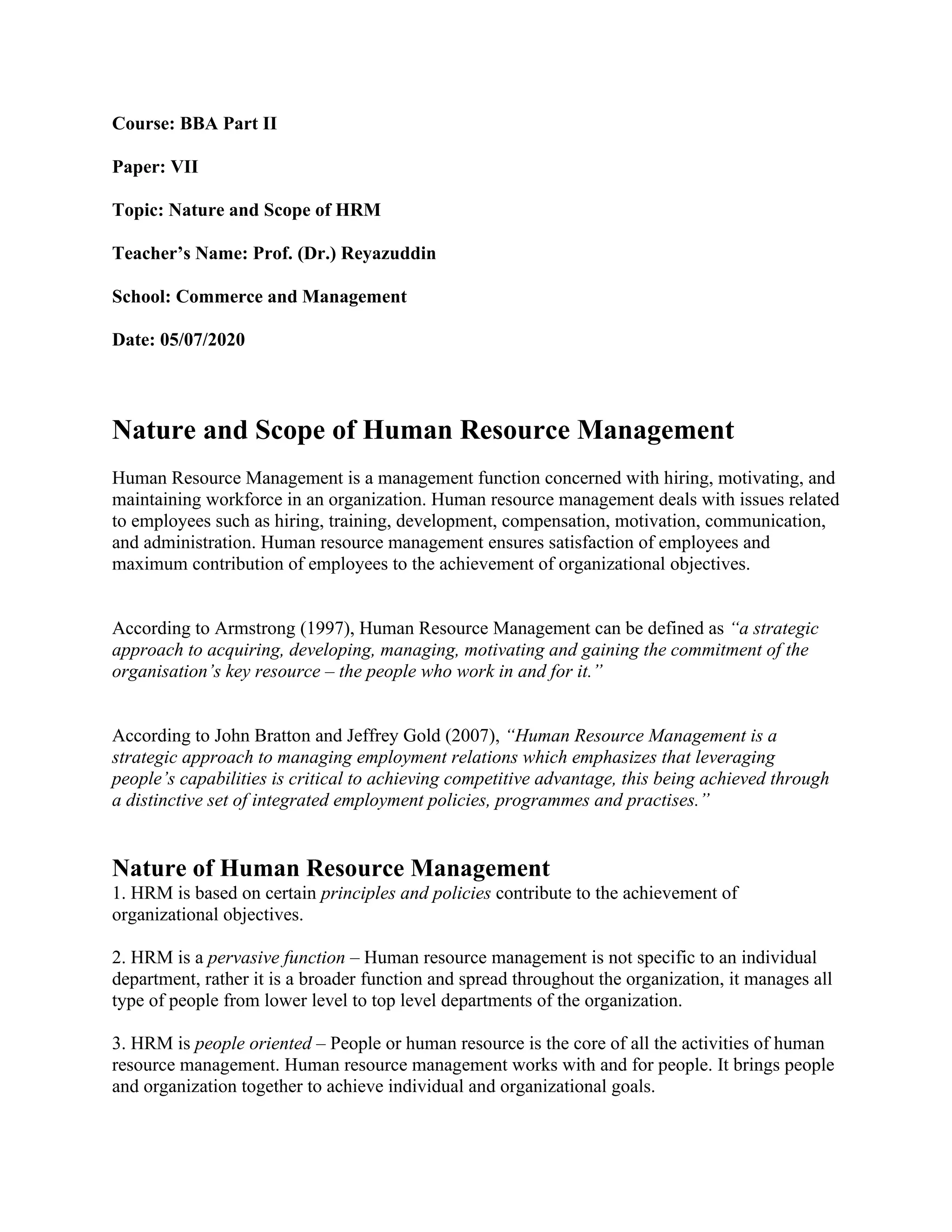Nature and Scope of HRM-converted (1).pdf