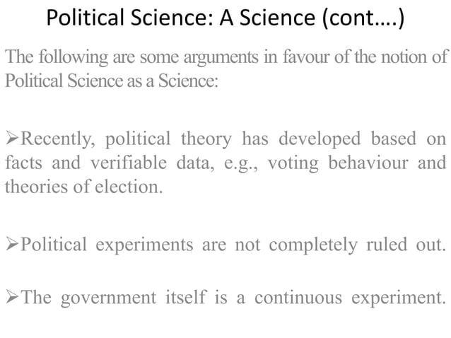 Nature and Scope of Political Science.pdf | Politics