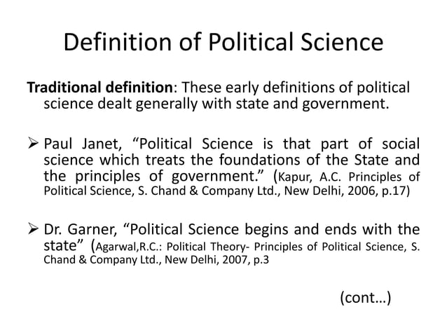 Nature and Scope of Political Science.pdf | Politics