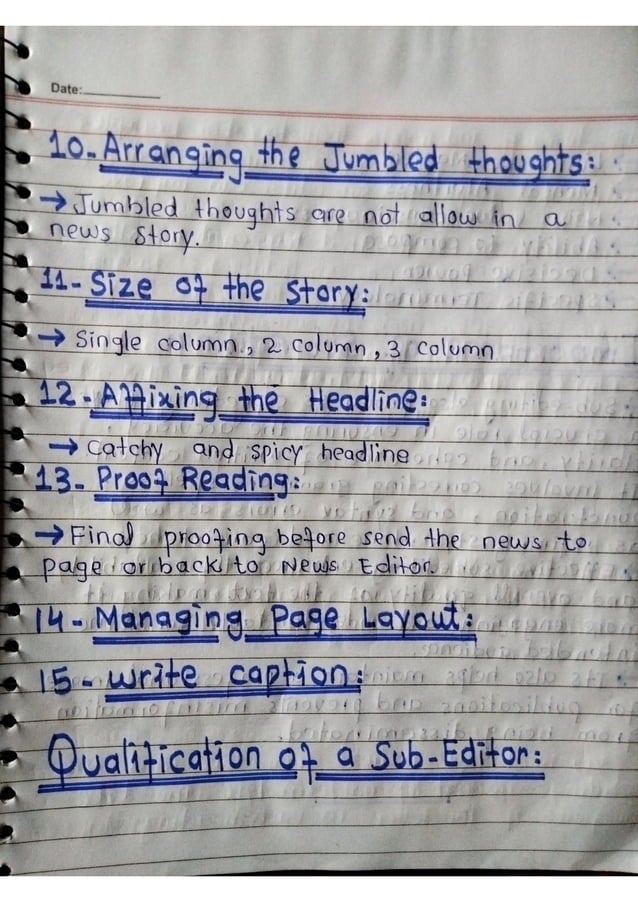 Nature and scope of Subediting .pdf | Photo Editing Software | Computer ...