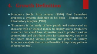 Nature and scopes of Economics | PPTX
