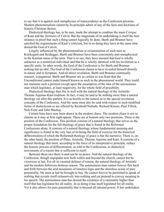 Nature and scripture by van til | PDF