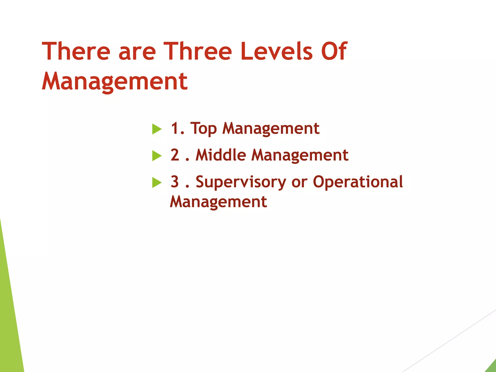Nature and significance of management | PPTX
