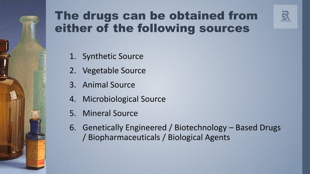 Nature and Sources of Drugs | PPTX | Chemistry | Science