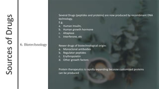 Exploring the Nature and Sources of Drugs: A Comprehensive Overview | PPTX