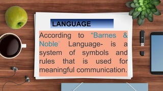 Nature and Structure of Language | PPT