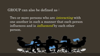 Nature and types of Groups | PPTX