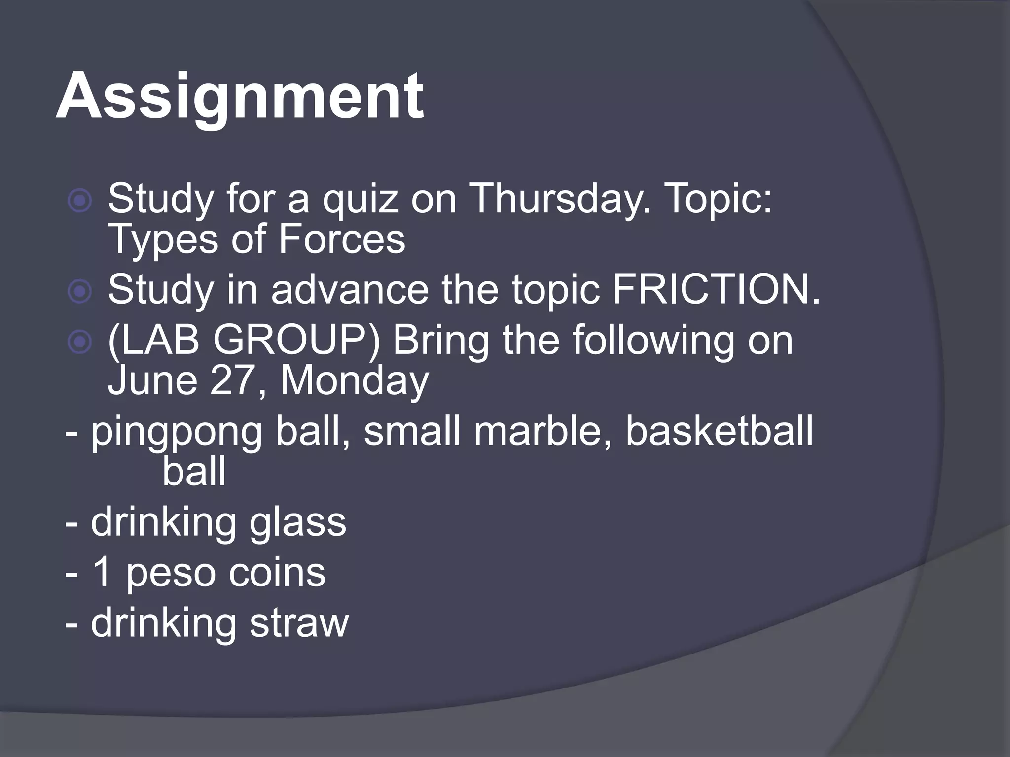 Nature and types of forces | PPTX