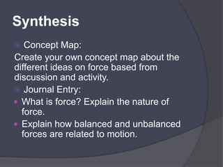 Nature and types of forces | PPTX