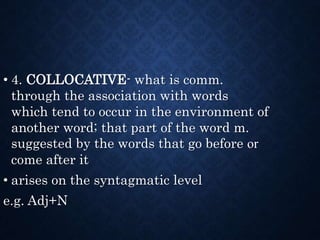 NATURE AND TYPES OF LINGUISTIC MEANING.ppt