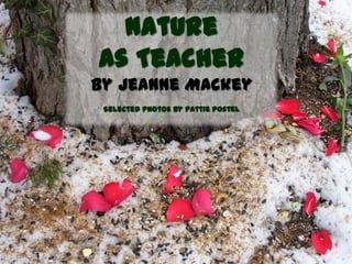 Nature as teacher | PPTX