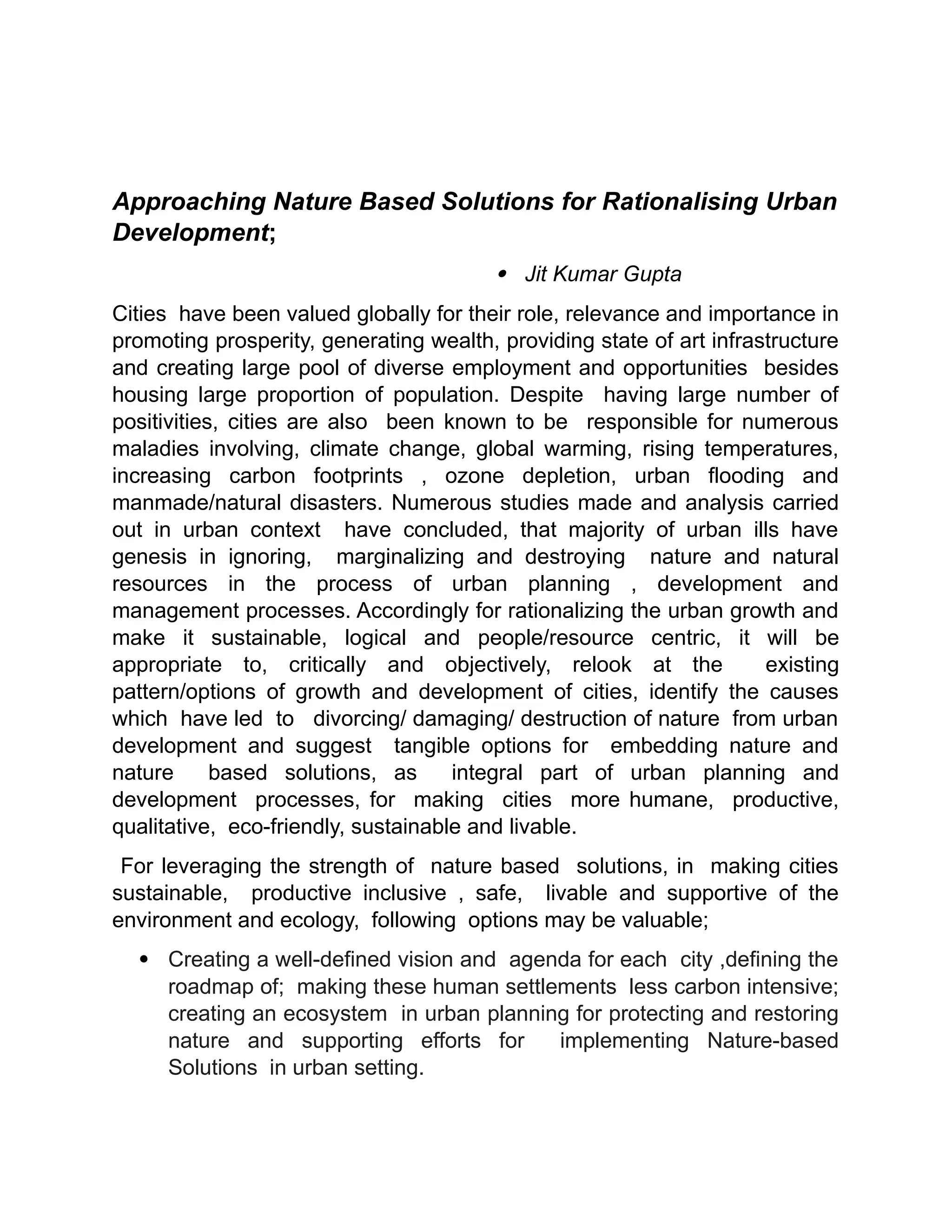 Nature based options for Urban Planning.docx