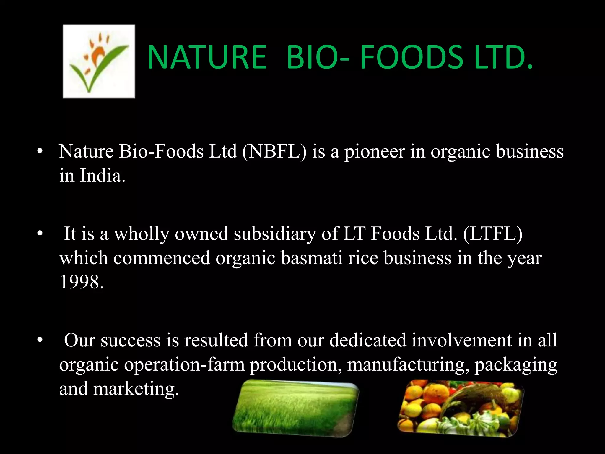 Nature bio foods ltd. | PPTX