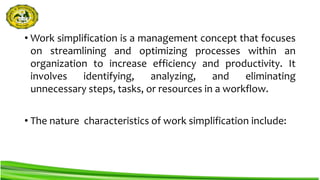 Nature characteristics of work Simplification.pptx