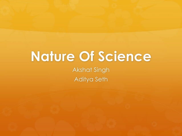 Nature of Science | PPT