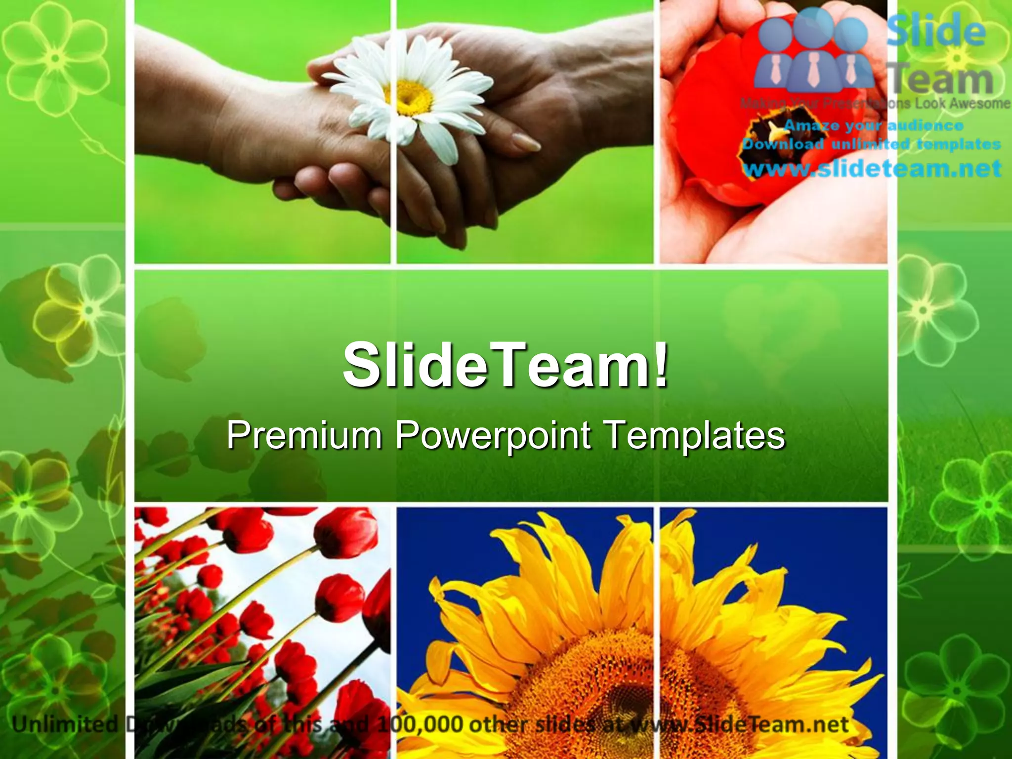 Nature collage beauty power point templates themes and backgrounds ppt ...