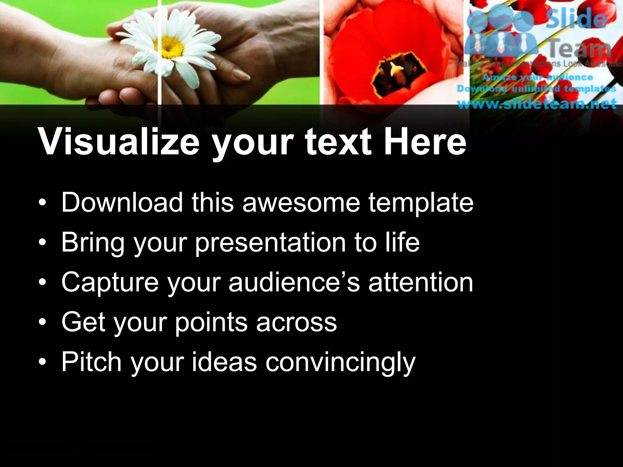 Nature collage beauty power point templates themes and backgrounds ppt ...