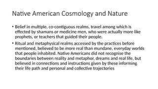 Nature Concepts in Christianity, Buddhism and Native.pptx