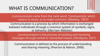 Nature, Definition, and Components of Human Communincation.pptx