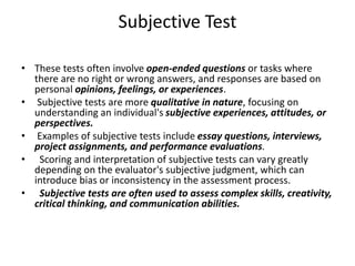 Nature &Definition of Pschological testing.pptx