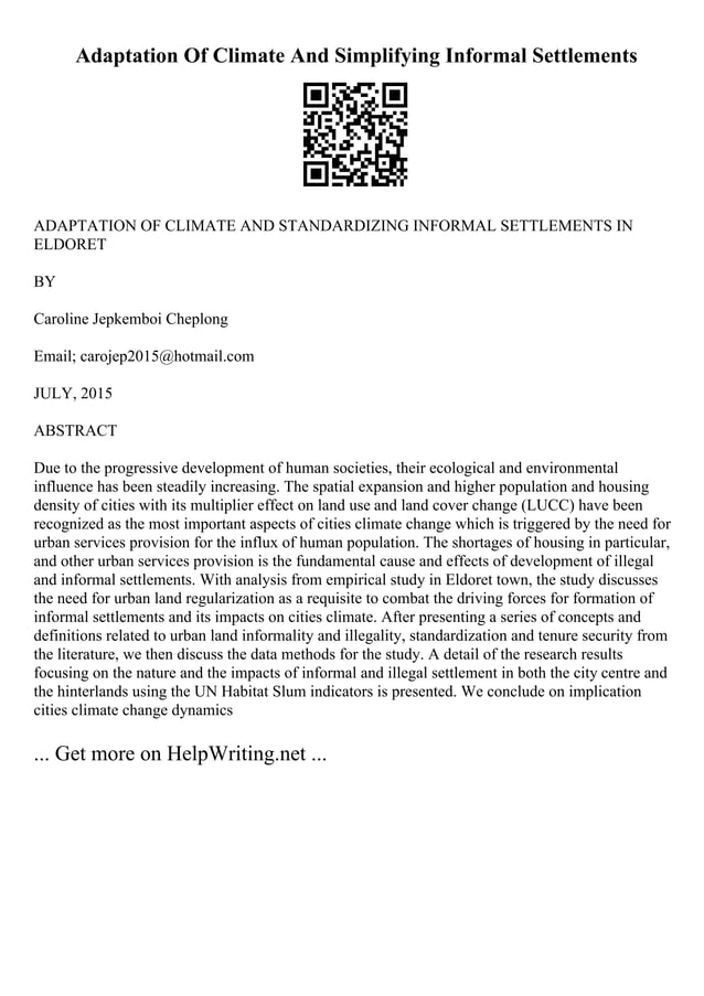 Nature Essay Examples For High School | PDF