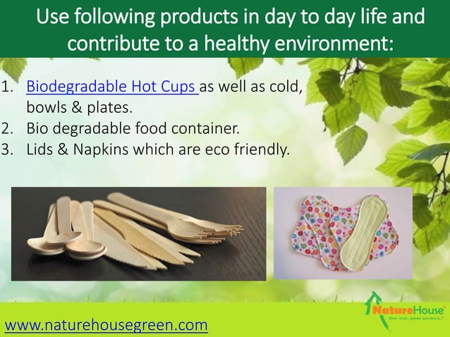 Importance of Biodegradable Utensils in 2018 | PPTX