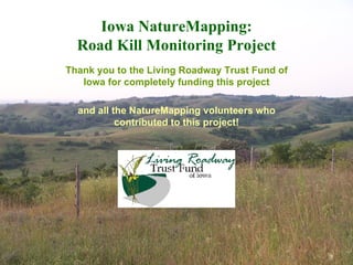 NatureMapping Lrtf Roadkill 07 | PPT